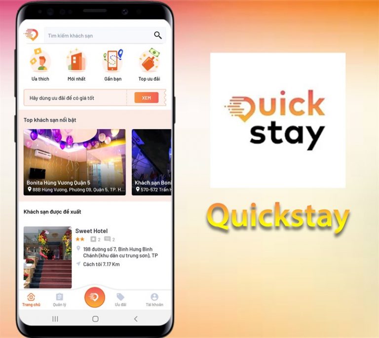 Hướng dẫn đặt phòng trên Quickstay nhanh chóng - Vntrip.vn