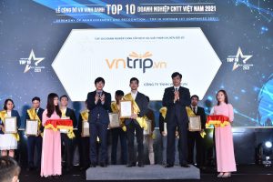 VNTRIP.VN lọt Top 10 doanh nghiệp Công nghệ thông tin Việt Nam 2021 ...